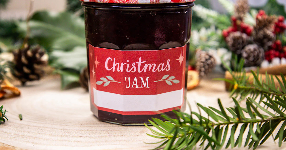 Christmas Jar Labels - Bespoke Designs at Dotty About Paper
