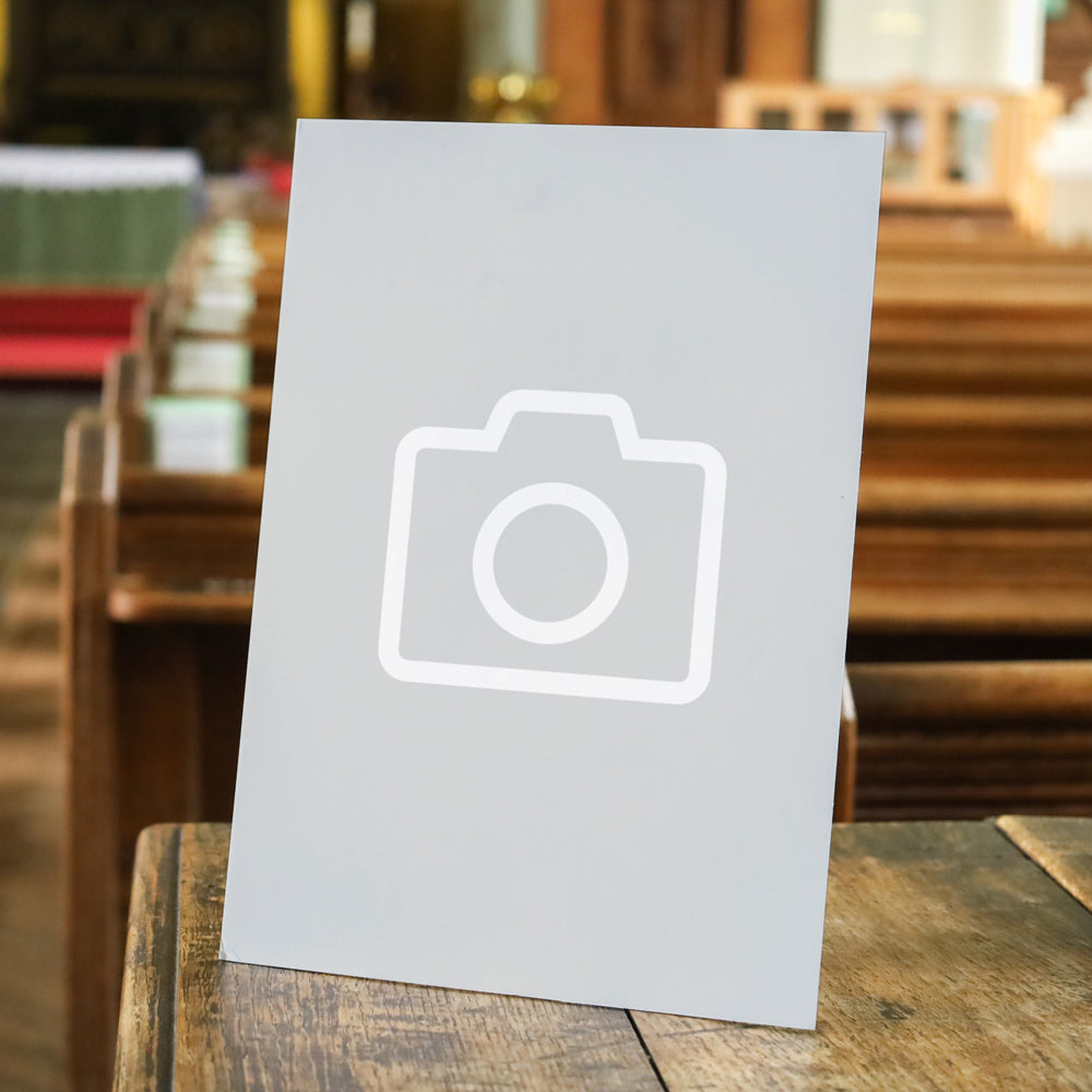 A4 sturdy sign with a strut back - Print Your Own Funeral Design - Fast ...