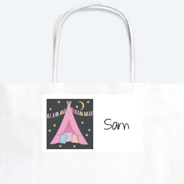 Girls Sleepover - Party Bag & Sticker - Pack of 10 - Fast Delivery at ...