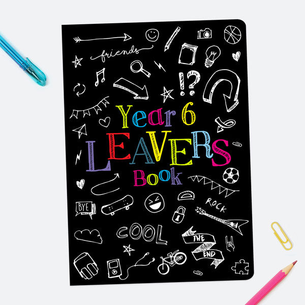 Fun Doodles - Year 6 - A5 School Leavers Book - Fast Delivery at Dotty ...