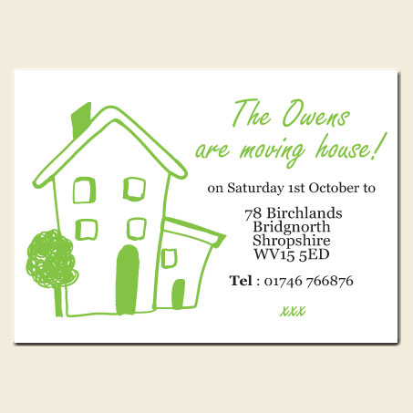 Address Cards - Sketch - Pack of 10 - Fast Delivery at Dotty About Paper