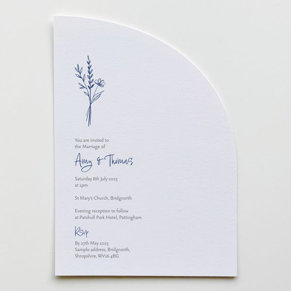 Modern Sprig Iridescent Sample - Fast Delivery at Dotty About Paper