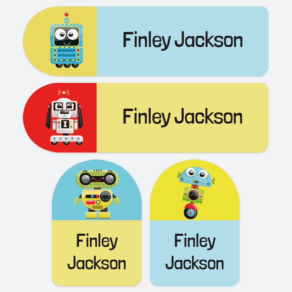 No Iron Personalised Stick On Waterproof (Clothing/Equipment) Name ...