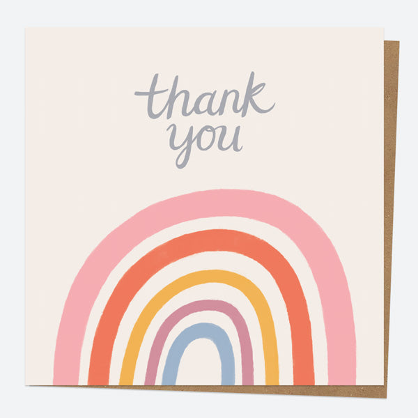 Rainbow Wishes - Thank You - Fast Delivery at Dotty About Paper