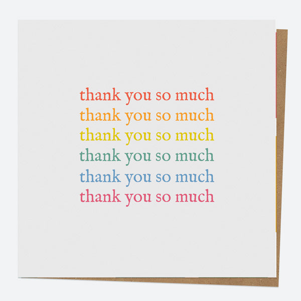 Spot On - Wording - Thank You - Fast Delivery at Dotty About Paper