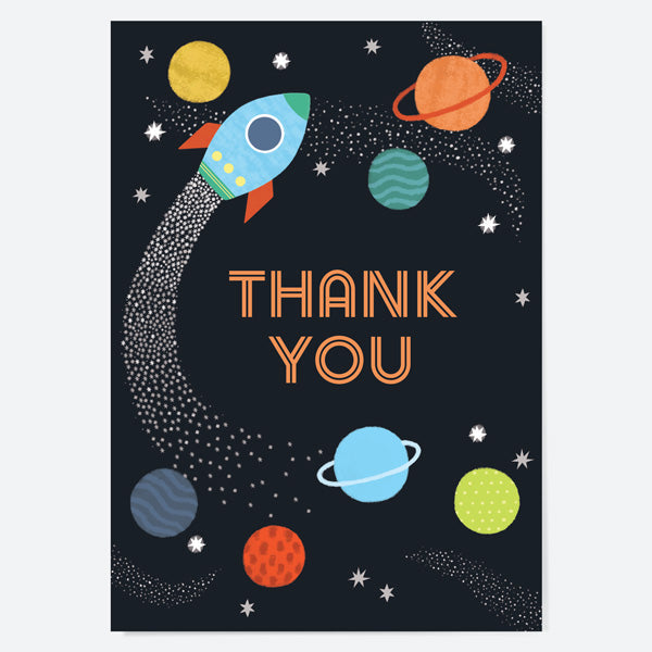 Ready to Write Kids Thank You Cards - Outer Space - Pack of 10 - Fast ...